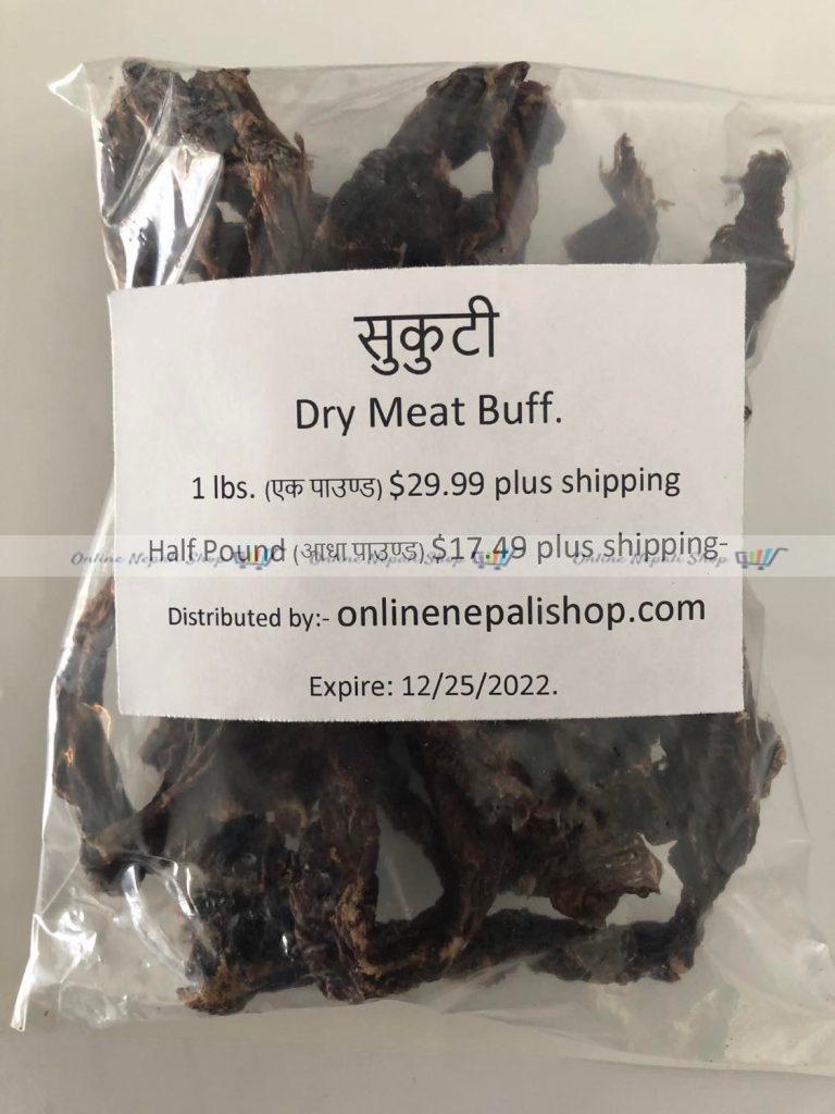 Dry Buff Meat – Online Nepali Shop